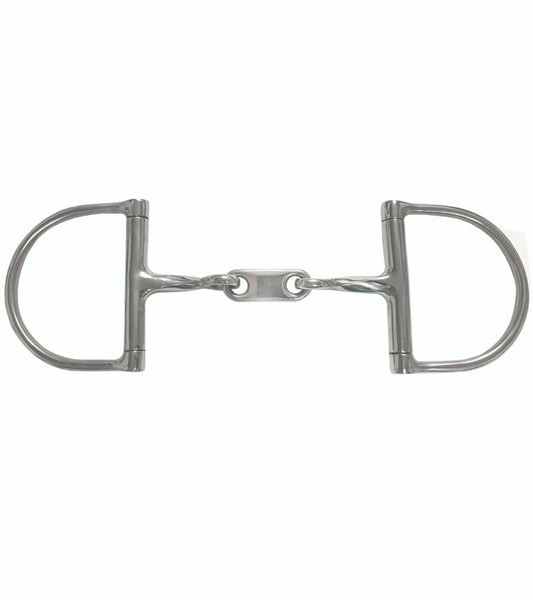 Dr. Bristol Twisted Double jointed Dee Ring Bit – The Equestrian Shop