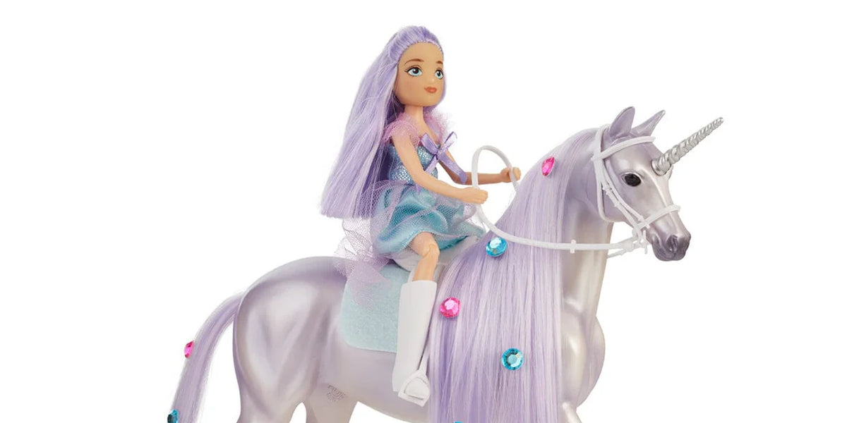 Twila & Moonstone | Magical Unicorn & Rider – The Equestrian Shop