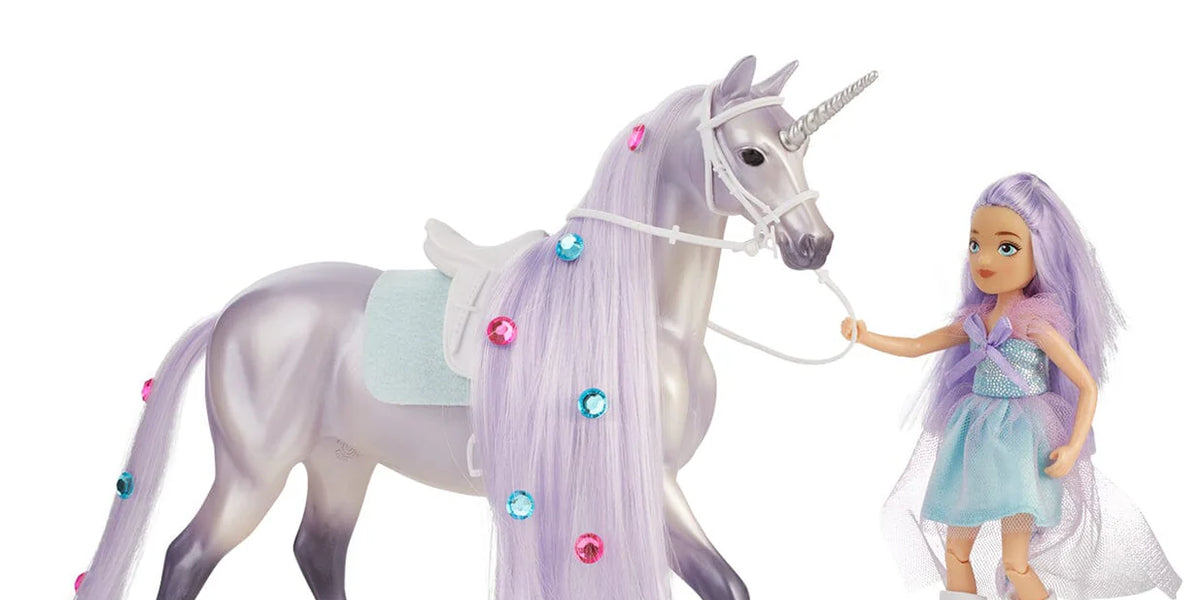 Twila & Moonstone | Magical Unicorn & Rider – The Equestrian Shop