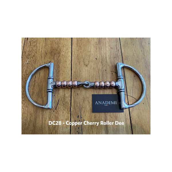 Copper Cherry Roller Dee Bit – The Equestrian Shop