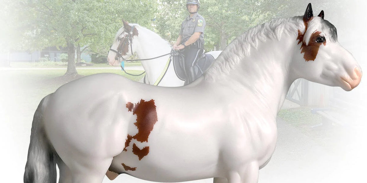 Breyer Hytyme Legend: Kentucky Horse Park Mounted Police Horse – The ...