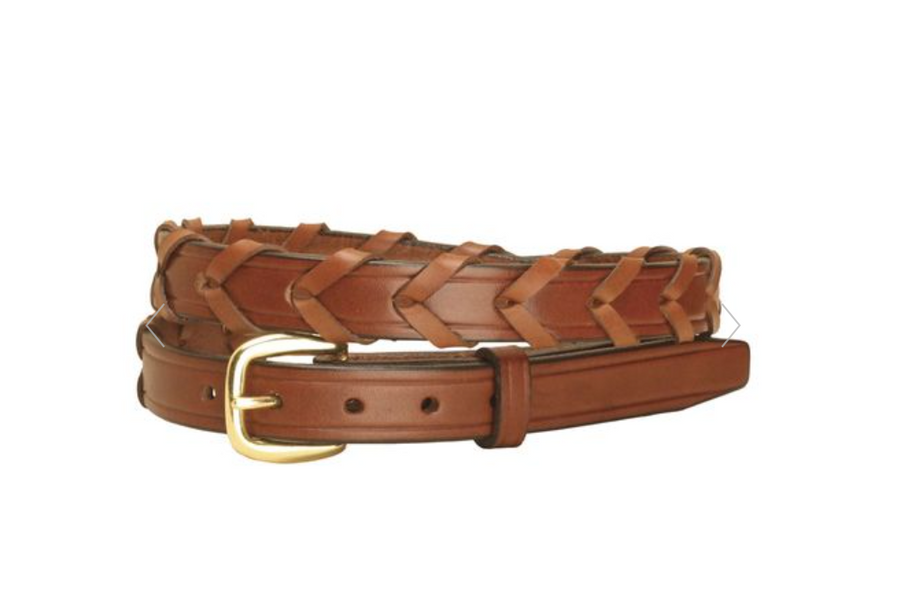 Kids Laced Leather Rein Belt – The Equestrian Shop