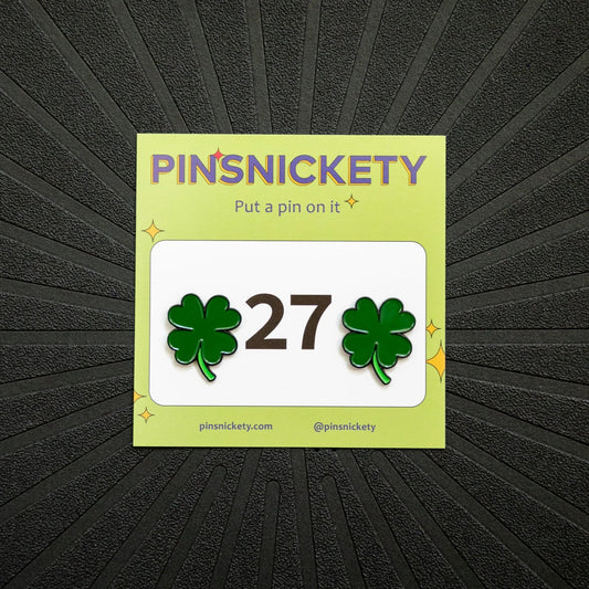 Clover Number Pins – The Equestrian Shop