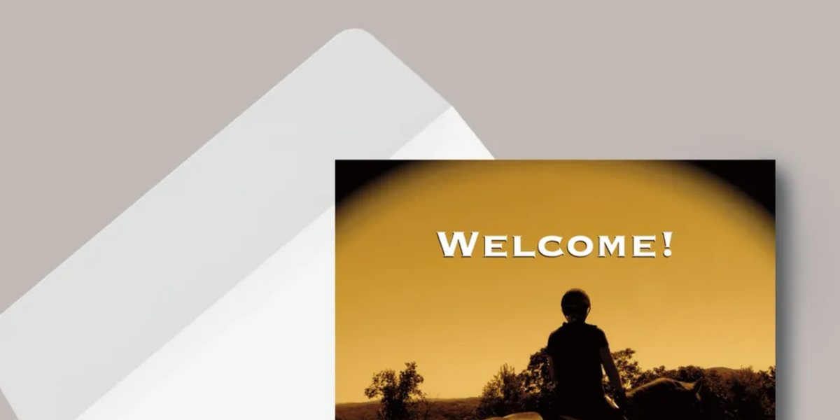 Welcome New Student Card – The Equestrian Shop
